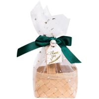 China Unique Creative Gift Packaging Rectangular Small Storage Basket Reusable Wooden Quality Assure Vintage Multifunction Europe Wood for sale