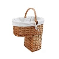 China Superior Quality Hand-woven Multifunction Storage Basket Department Hotel Ornament Stair Baskets With Handle for sale