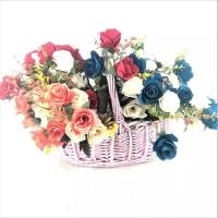 China Handmade Rattan Wicker Woven Artificial Decorative Baskets for Wedding for Gift for sale