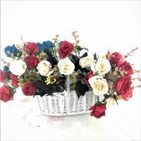China Handmade Rattan Wicker Woven Artificial Decorative Baskets for Wedding for Gift for sale
