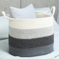 China Wholesale Home Storage Hamper Round Type Large Capacity Plastic Animal Laundry Basket With Lid for sale
