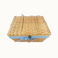 China Wicker Braid Receives Basket Cloth ART Sundry Storage Braid Basket Grass Braid Receives Basket PE Polyester Multifunction Single for sale