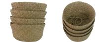 China Foldable Storage Basket Seaweed Flower Basket Hot Sale Manufacturers Wholesale Hand-woven Folding Customized Hand Woven/handmade for sale