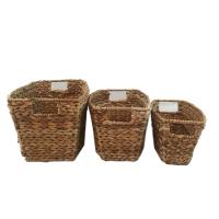 China Superior Quality Hand-woven Storage Baskets Set Baby Room Storage Basket Hand Knitted Weave Storage Baskets for sale