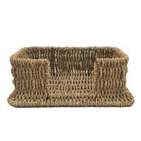 China Hot Selling Natural Material Handmade Woven Storage Box Multipurpose Durable Eco-friendly Safety Paper Box for sale
