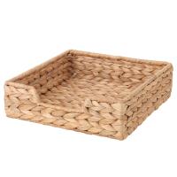 China Hot Selling Natural Material Handmade Woven Storage Box Multipurpose Durable Eco-friendly Safety Paper Box for sale