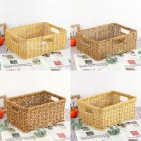 China PE Handmade Woven Storage Baskets Durable Woven Home Decor And Storage Items Ideal For Organizing Living Spaces And Offices for sale