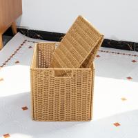China Neatening Storage Woven Home Decor And Storage Items Washable PE Plastic Type Storage Solutions For A Tidy And Beautiful Home for sale