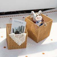 China Neatening Storage Woven Home Decor And Storage Items Washable PE Plastic Type Storage Solutions For A Tidy And Beautiful Home for sale