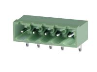China CP Series Horizontal Plug 5 Pin Terminal Block Connector 300V UL Certified for sale