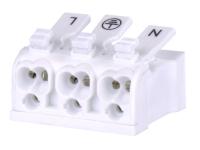 China Pitch 10mm Screwless Terminal Block For Emergency Light And Tri-Proof Light for sale