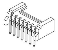 China 2.0mm Pitch Right Angle Wire To Board Connector Wafer Connector 15P for sale