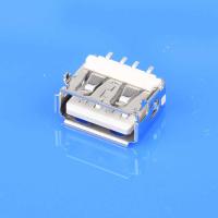 China Usb 2.0 Connectors A Type Above PCB Front DIP Rear SMT Robust Shell for sale