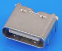 China 6P DIP USB Type C Connector Single Row 6.9mm Length 3A 3U
