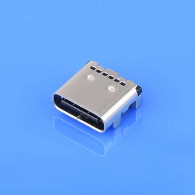 China TYPE C 24Pin Double Row Contact Receptacle Length 7.90mm 30V 5A Used on Electric toothbrush, Razor. for sale