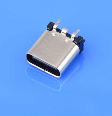 China Alint Verticle USB Type C 24PIN Receptacle Port Height 9.2mm above PCB for sale