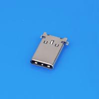 China Fast Charging USB TYPE C 12PIN Single Row Sink Board 0.95mm Type Type-C Plug for sale