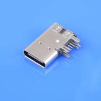 China USB TYPE C 14PIN Flag Style Fast Charging Side Insertion Mount Receptacle Length 14.55mm for Power Strip for sale