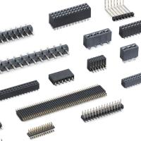 China Straight 1.0 mm Pitch Connector Board To Board Pcb Connectors Plastic Housing Gold Plating Contacts for sale