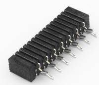 China Alinta 1.0mm Pitch Double-sided Contact Verticle FPC Connector 4~35 Poles For Flat Cable for sale