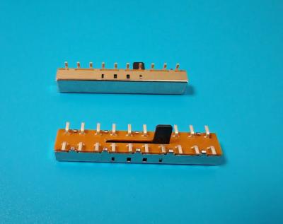 China Alinta 20-feet Slide Switch (toggle Switch) 4P4T SMT Type Operation Force 150gf Min.  Detent Force 650gf Operation Force 250gf±150gf Differential Force 150gf for sale