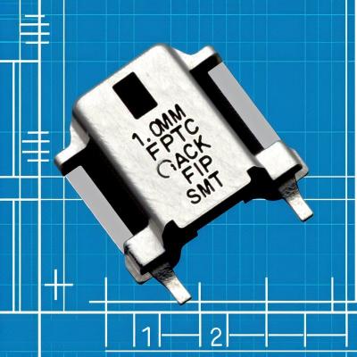 China 1.0mm Pitch FPC Connector Back Flip SMT Type -40C to 85C for sale