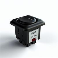 China PA46 Black Elevator Push Button Switch 12V 200mA SMT for sale