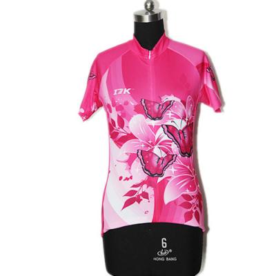 China Normal Anti - Slip Road Cycling Clothing Light Weight With Front Zipper for sale
