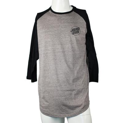 China Black And Grey Cotton Tee Shirts , Cool Printed 100 Percent Cotton T Shirts for sale