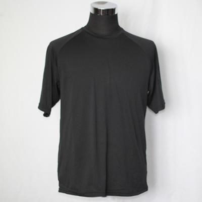 China Black 100% Cotton Customized Tee Shirts Quick - Dry Comfortable And Durable for sale