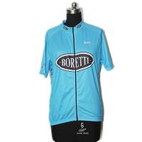 China Printed 100% Poyester Road Cycling Clothing Birdeye Mesh Good Elasticity for sale