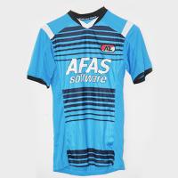 China Moisture Wicking Football Spirit Shirts 92% Polyester 8% Spandex Light Blue for sale