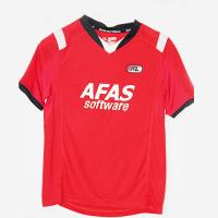 China Bright Red Jersey Football Shirts UV Protection Cool And Comfortable for sale