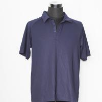 China Short Sleeve Cotton Cool Polo Shirts Casual Split Hem Wrinkle Resistant for sale