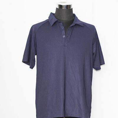 China Short Sleeve Cotton Cool Polo Shirts Casual Split Hem Wrinkle Resistant for sale