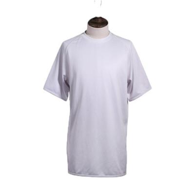China 100% Polyester Knitted O Neck Dry Fit Customized Tee Shirts Short Sleeve Printing for sale