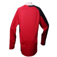 China Loose Long Sleeve Men Customized Tee Shirts Two Color Polyester T Shirt for sale