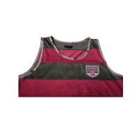 China Men Sport Sleeveless Basketball Shirt / Boys Basketball Vest Anti - Pilling for sale