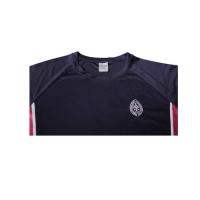 China Polyester Round Neck Short Sleeve Loose Summer T Shirts Mens Casual Style for sale