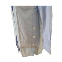 China Cotton Ladies Casual Wear Summer Fashion Simple Tops Turn Down Collar Shirt for sale