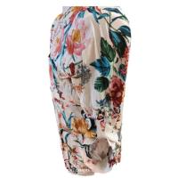 China Stain Printed M Loose Fit Ladies Casual Blouse for sale