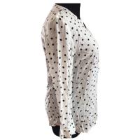 China Stain Printed M Loose Fit Ladies Casual Blouse for sale