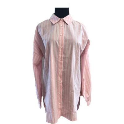 China Plus Size Long Sleeve Button Lapel Ladies Casual Wear for sale