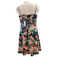 China Summer Halter Sleeveless OEM Backless Floral Maxi Dress for sale