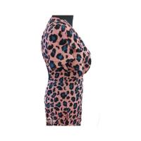 China Summer Floral Printed Short Sleeve Ladies Casual Wear for sale