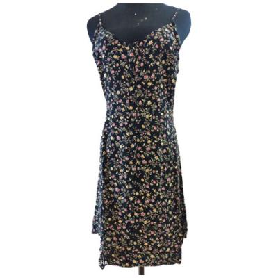 China Fashion Polyester Elegant Floral Spaghetti Strap Summer Dress for sale