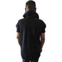 China Cotton Short Sleeve PM2.5 Filter Men Pullover Hoodie for sale