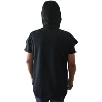 China Cotton Short Sleeve PM2.5 Filter Men Pullover Hoodie for sale