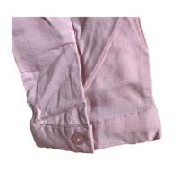 China Summer Long Sleeve Collar Belted Viscose Ruffles Shirt for sale