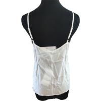 China 100% Viscose White Spaghetti Straps Top Summer Women'S Singlet for sale